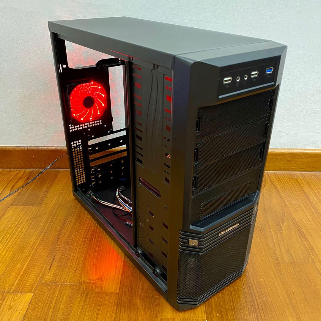 Computer Desktop PC CPU Case for ATX & MATX motherboard from Armageddon ...