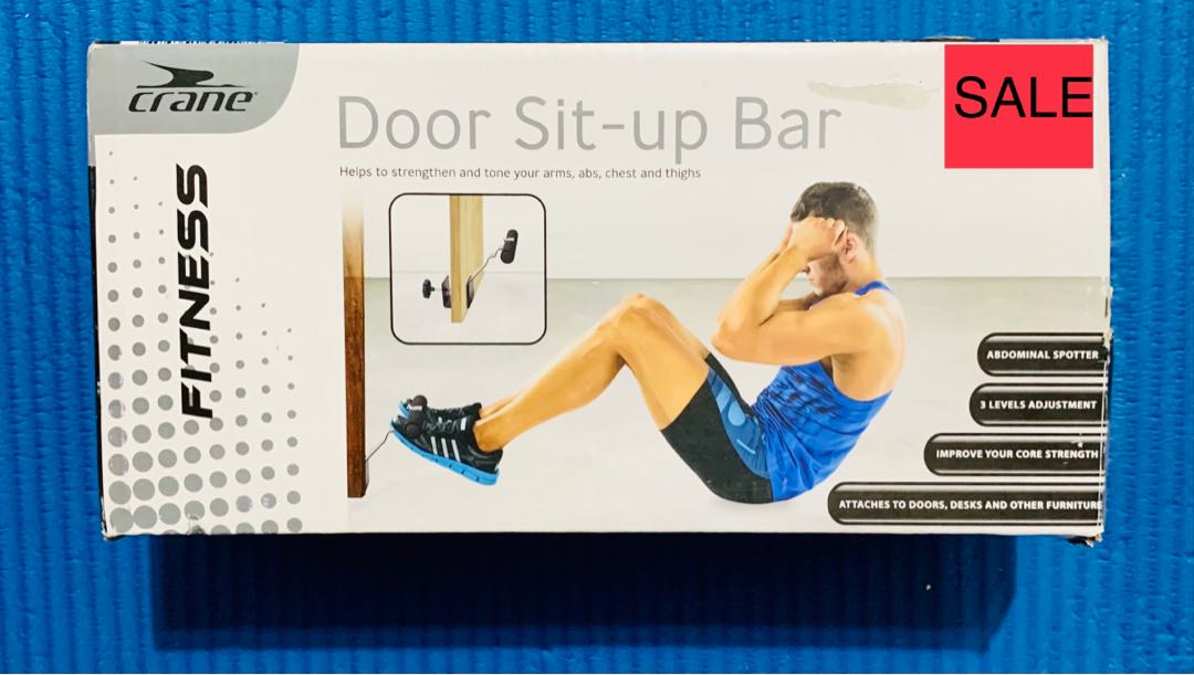 Crane Fitness Door Sit-up Bar, Sports Equipment, Exercise & Fitness ...