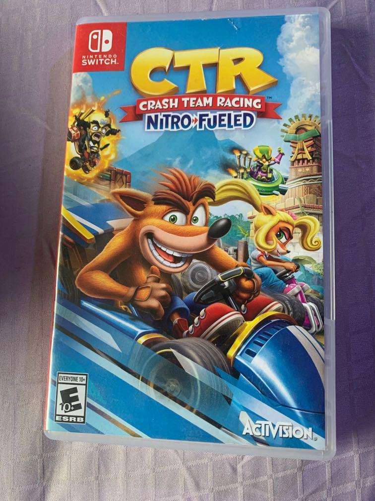 Nintendo Switch Crash Team Racing (CTR) Nitro-Fueled, Video Gaming ...