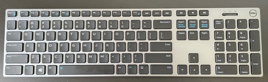 Dell Bluetooth Keyboard - WK717, Computers & Tech, Parts & Accessories ...