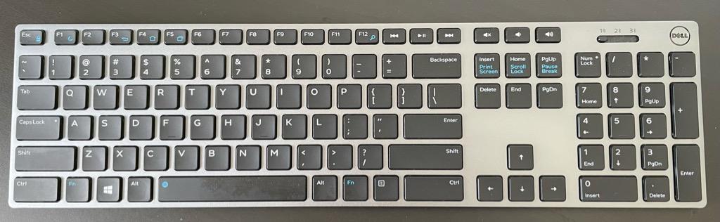 Dell Bluetooth Keyboard - WK717, Computers & Tech, Parts & Accessories ...