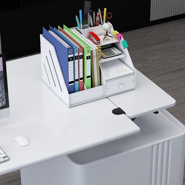 Desktop extension board punch-free extension computer desk extension ...