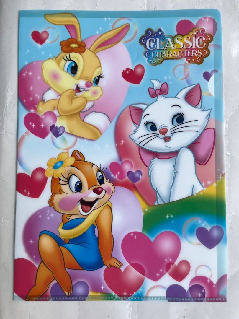 Disney Classic Characters File Holder, Hobbies & Toys, Stationery ...