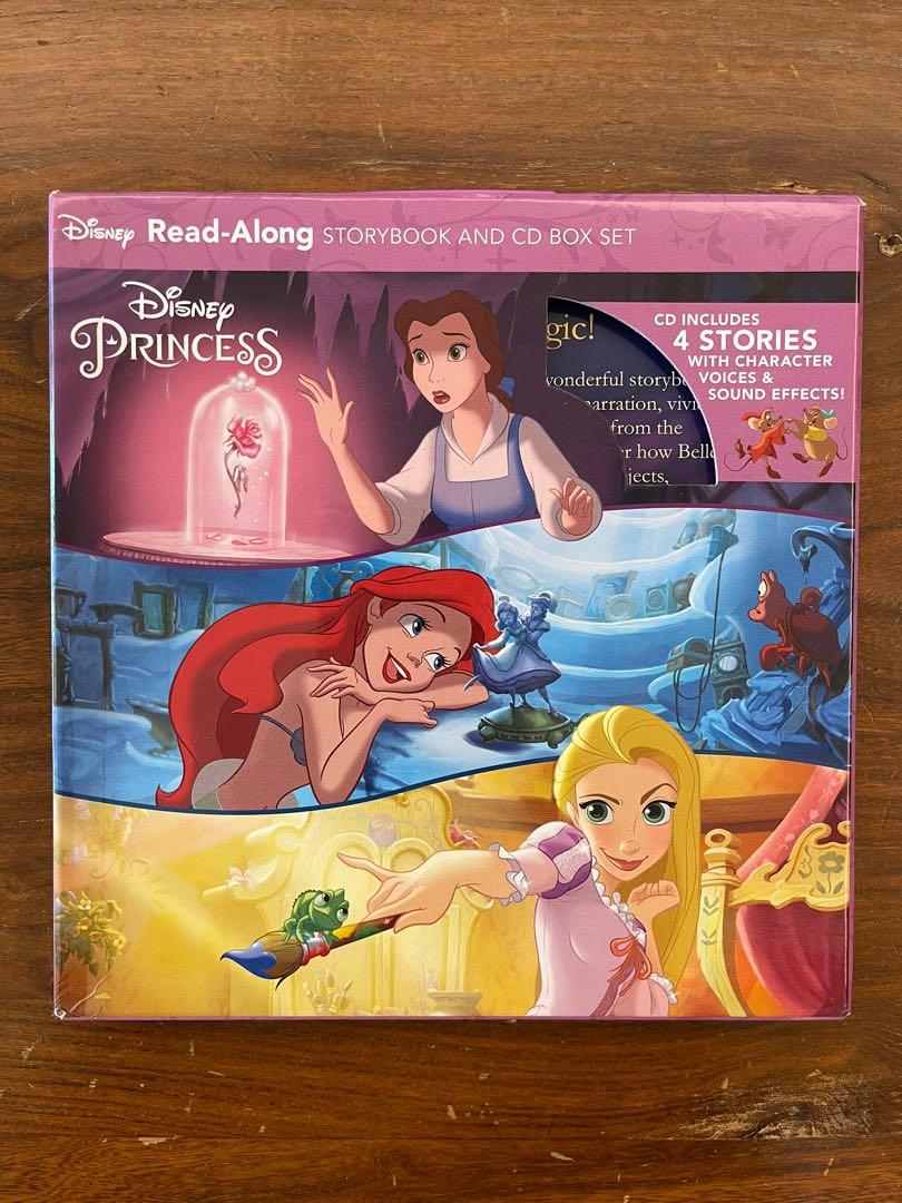Disney Princess - Read-along Storybook and CD bos set, 興趣及遊戲, 書本 & 文具 ...
