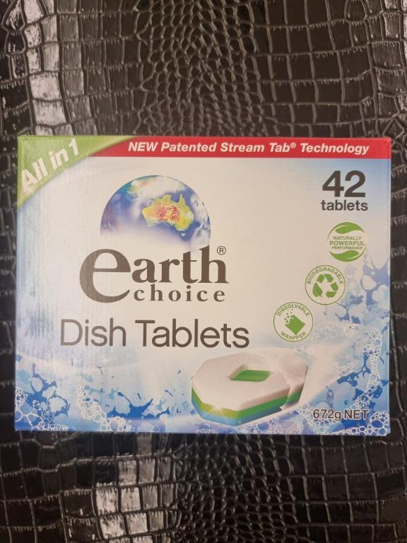 Earth Choice Dish Tablets, Furniture & Home Living, Cleaning & Homecare ...