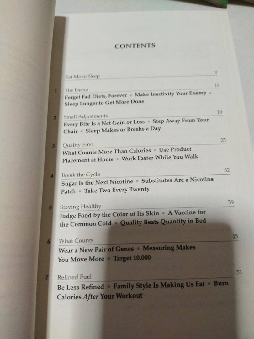 EAT MOVE SLEEP BY TOM RATH, Hobbies & Toys, Books & Magazines, Fiction ...