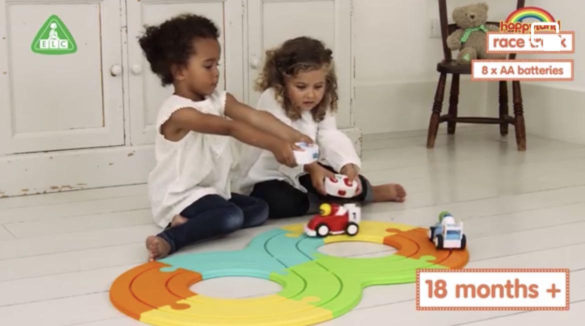 ELC HappyLand Race Track Remote Control Cars, Babies & Kids, Infant ...