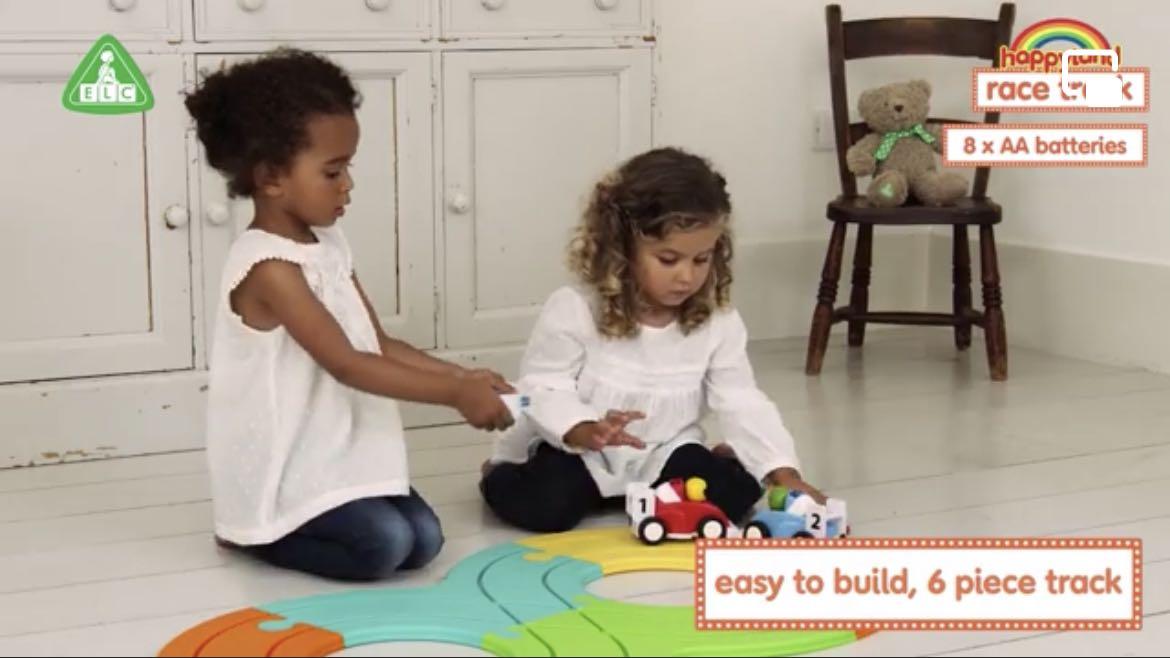 ELC HappyLand Race Track Remote Control Cars, Babies & Kids, Infant ...