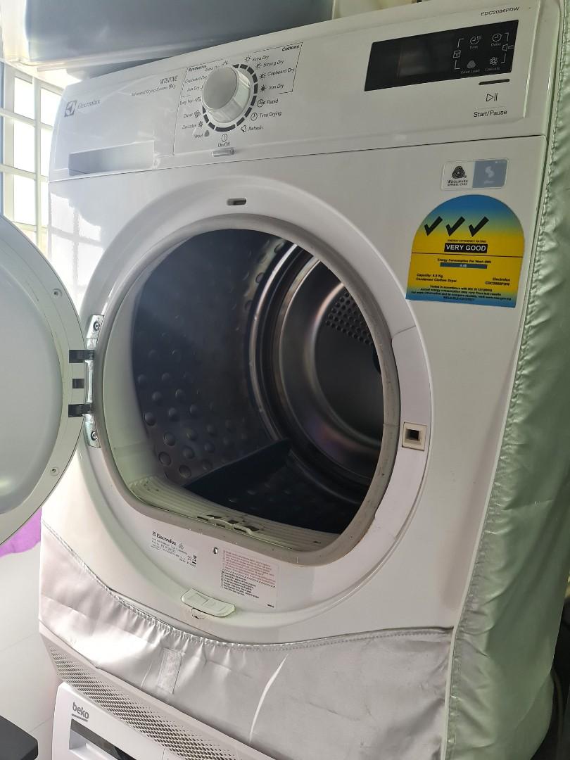 Electrolux 8kg condenser dryer EDC2086PDW, 3 ticks, TV & Home ...
