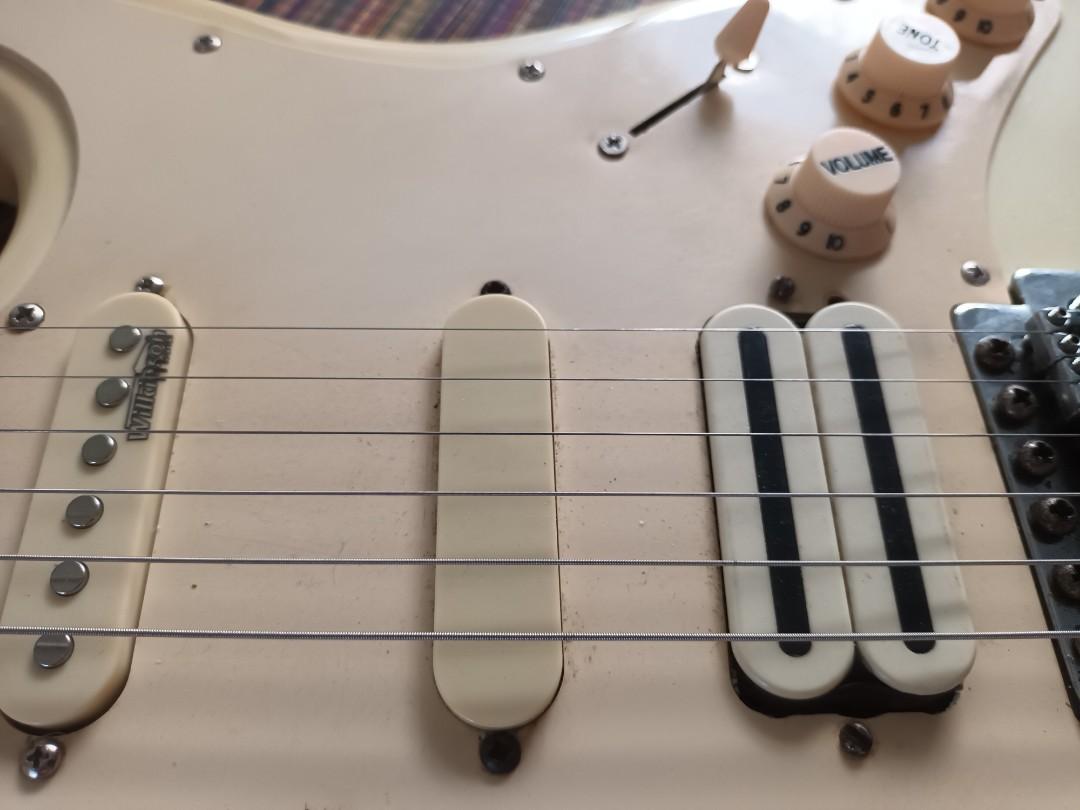 Fender Squire II Made in Korea Stratocaster electric guitar natural ...
