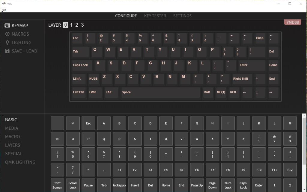 [FREE SHIP] YMD68 Mechanical Keyboard (65%, QMK, VIA, Type-C ...