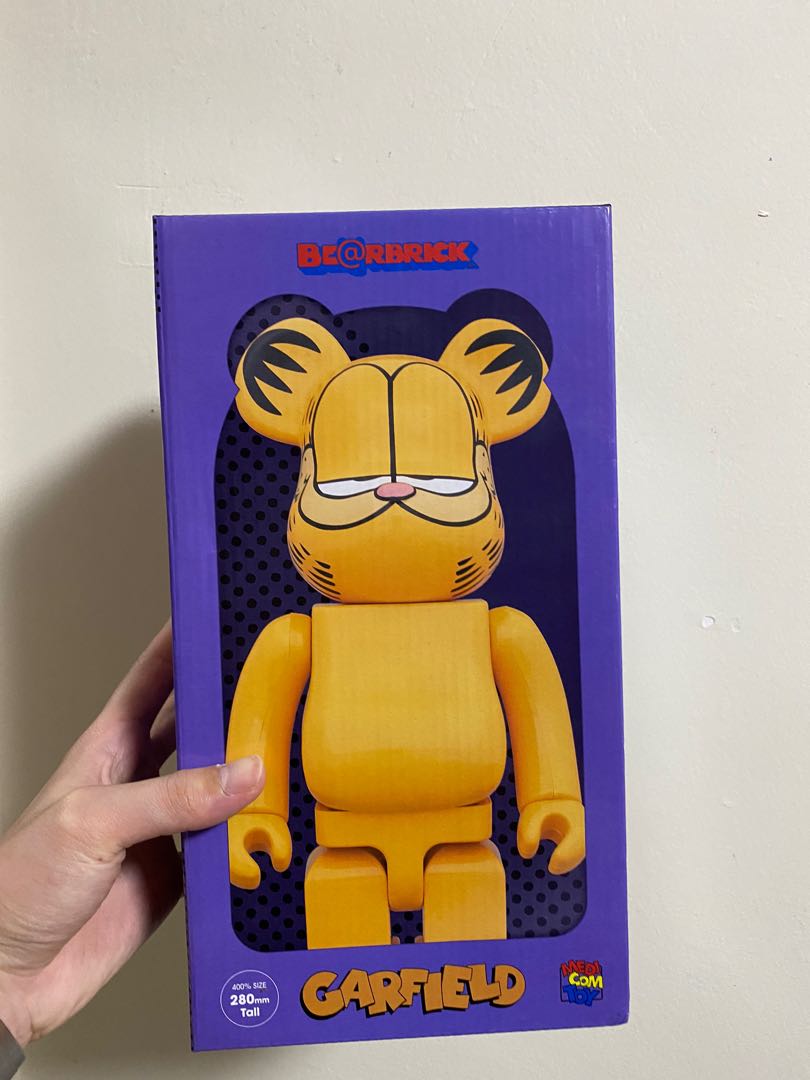 Garfield Bearbrick 400% (Version 1), Hobbies & Toys, Toys & Games on ...