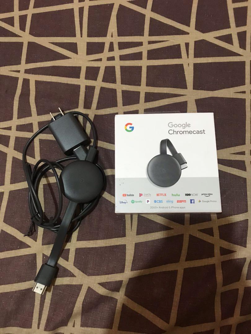 Google Chromecast 3rd gen, TV & Home Appliances, TV & Entertainment ...
