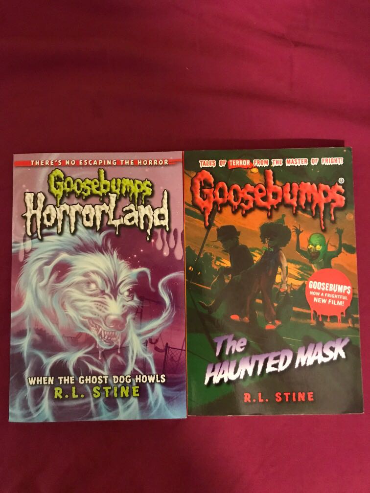 Goosebumps “When the ghost dog howls” and “The haunted mask”, Hobbies ...