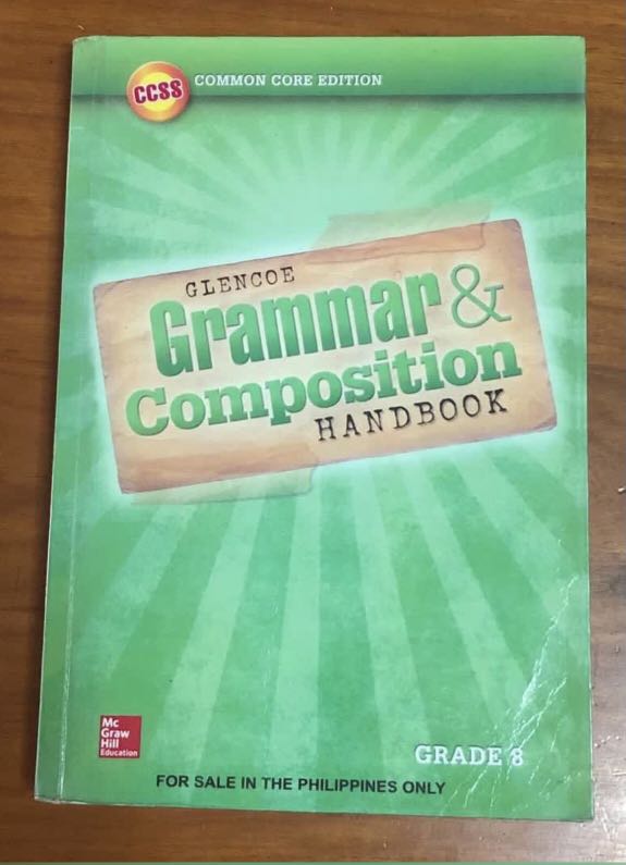 Grammar & Composition Handbook ( Grade 8,9), Hobbies & Toys, Books ...
