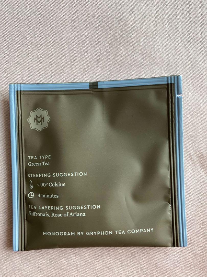 Gryphon Tea Company Monogram tea, Food & Drinks, Beverages on Carousell