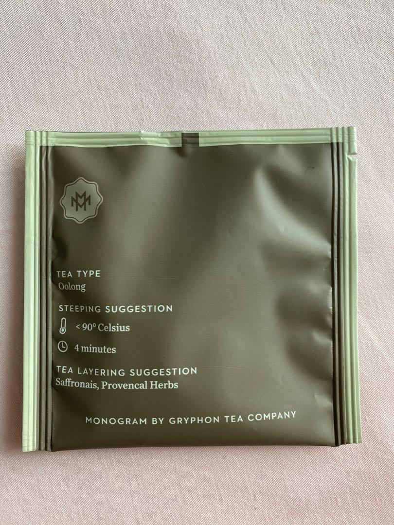 Gryphon Tea Company Monogram tea, Food & Drinks, Beverages on Carousell
