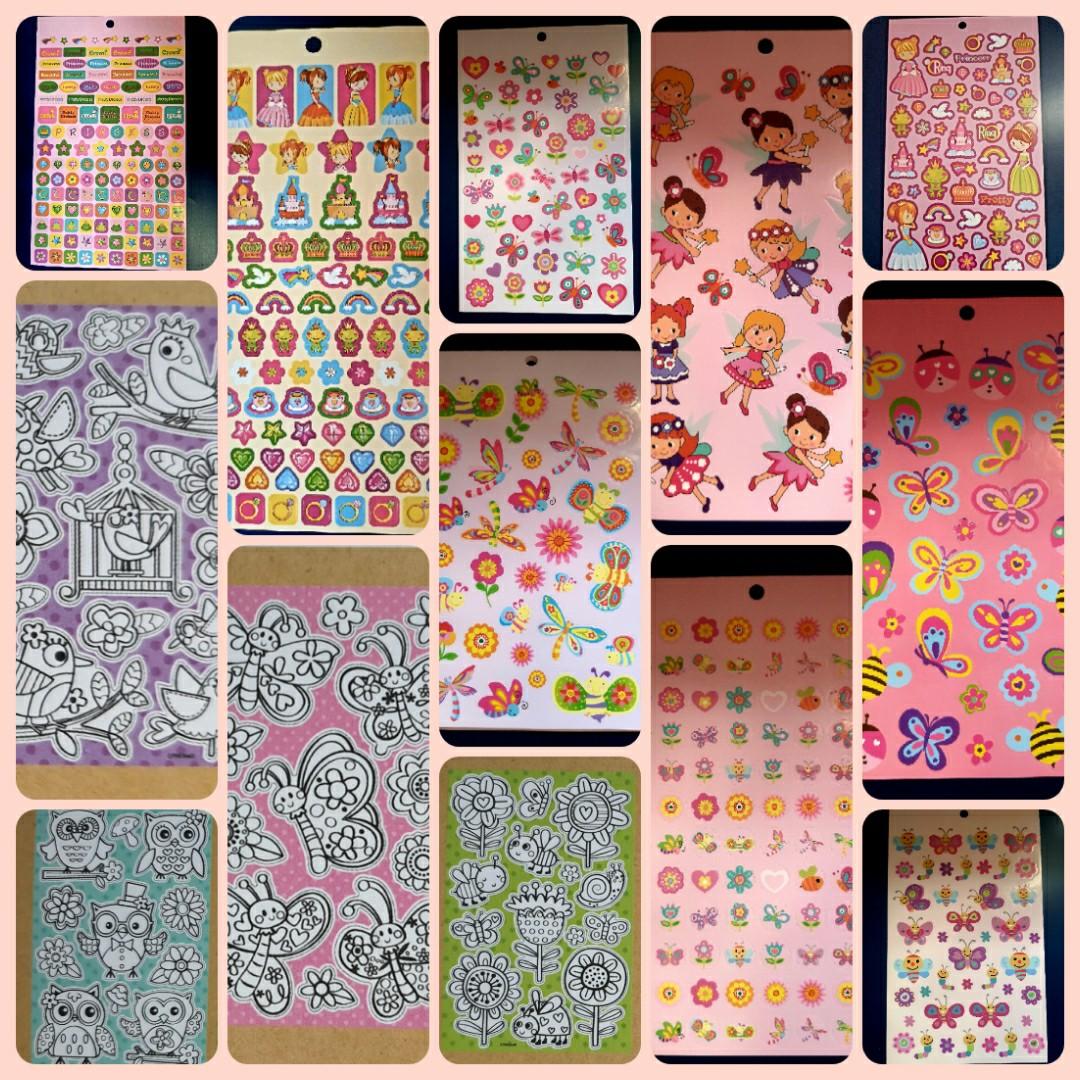 GWP assorted stickers, Hobbies & Toys, Stationery & Craft, Craft ...