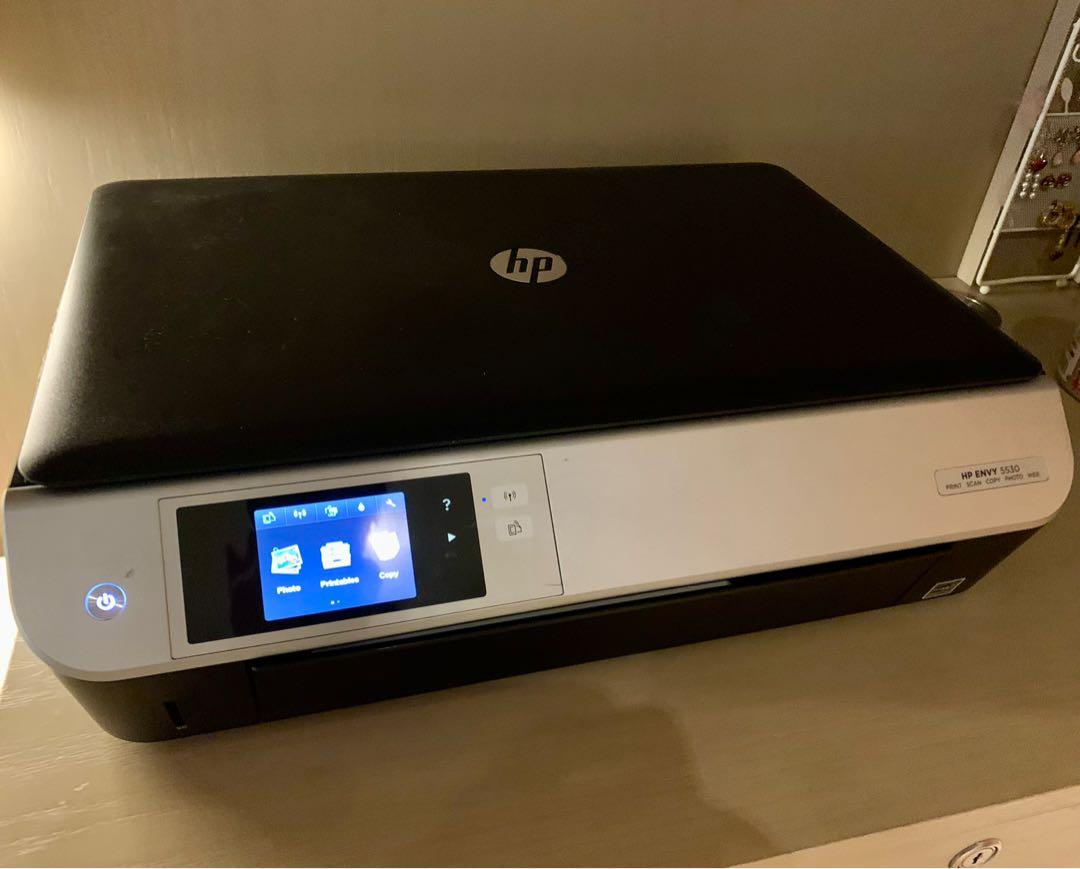 HP ENVY 5530 e-All-in-One Printer 彩色打印機, 電腦＆科技, 打印機及影印機 - Carousell