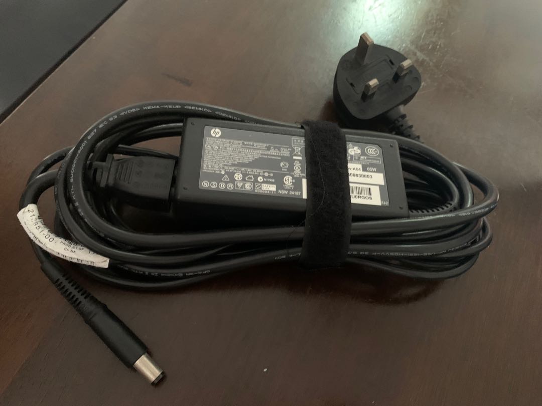 HP laptop power adapter, Computers & Tech, Parts & Accessories, Cables ...