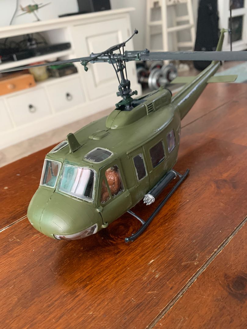 Huey Helicopter model, Hobbies & Toys, Toys & Games on Carousell