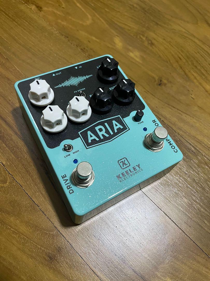 Keeley Aria pedal Compressor Overdrive OD Dual pedal, Hobbies & Toys ...