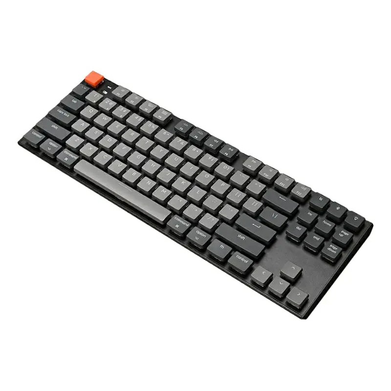 keychron k1 v4 87 white backlit wireless mechanical keyboard, Computers ...