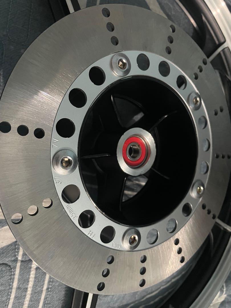 Kh100 GTO AR80 AR125 YPVS RXZ 125z y15 rim custom murah kawasaki k1 ...