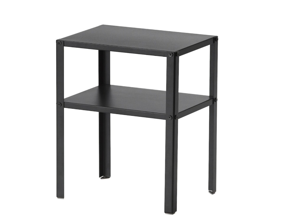 IKEA KNARREVIK Bedside Table, Black, Furniture & Home Living, Furniture ...