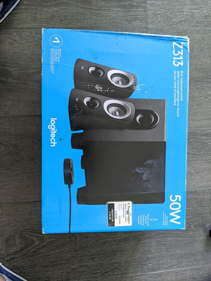 Logitech z313, Audio, Soundbars, Speakers & Amplifiers on Carousell
