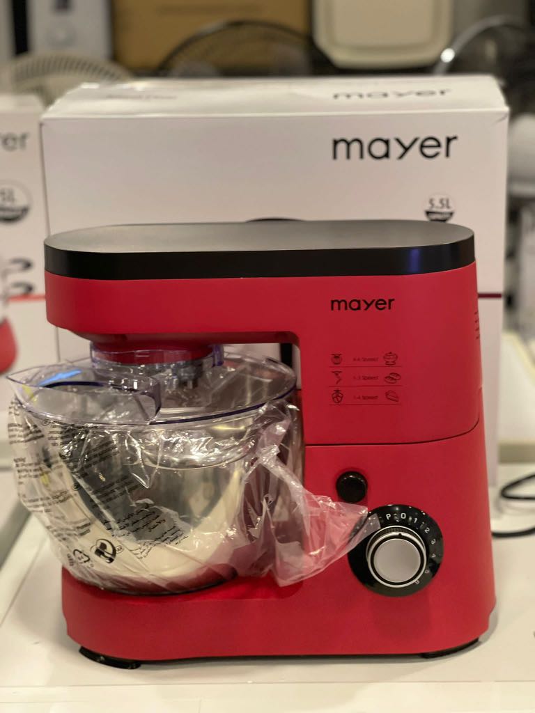 Mayer 5.5L Stand Mixer MMSM101 ( Red ), TV & Home Appliances, Kitchen ...