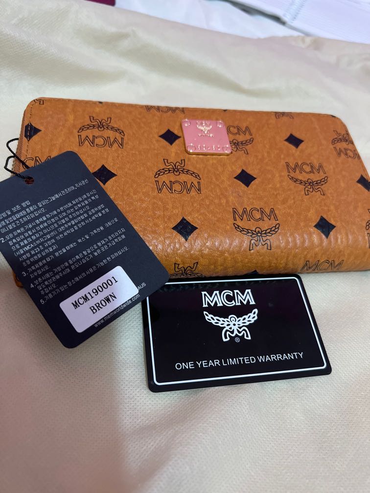ALL MUST GO CLEARACE SALE!!!!MCM Wallet Long, Women's Fashion, Bags ...