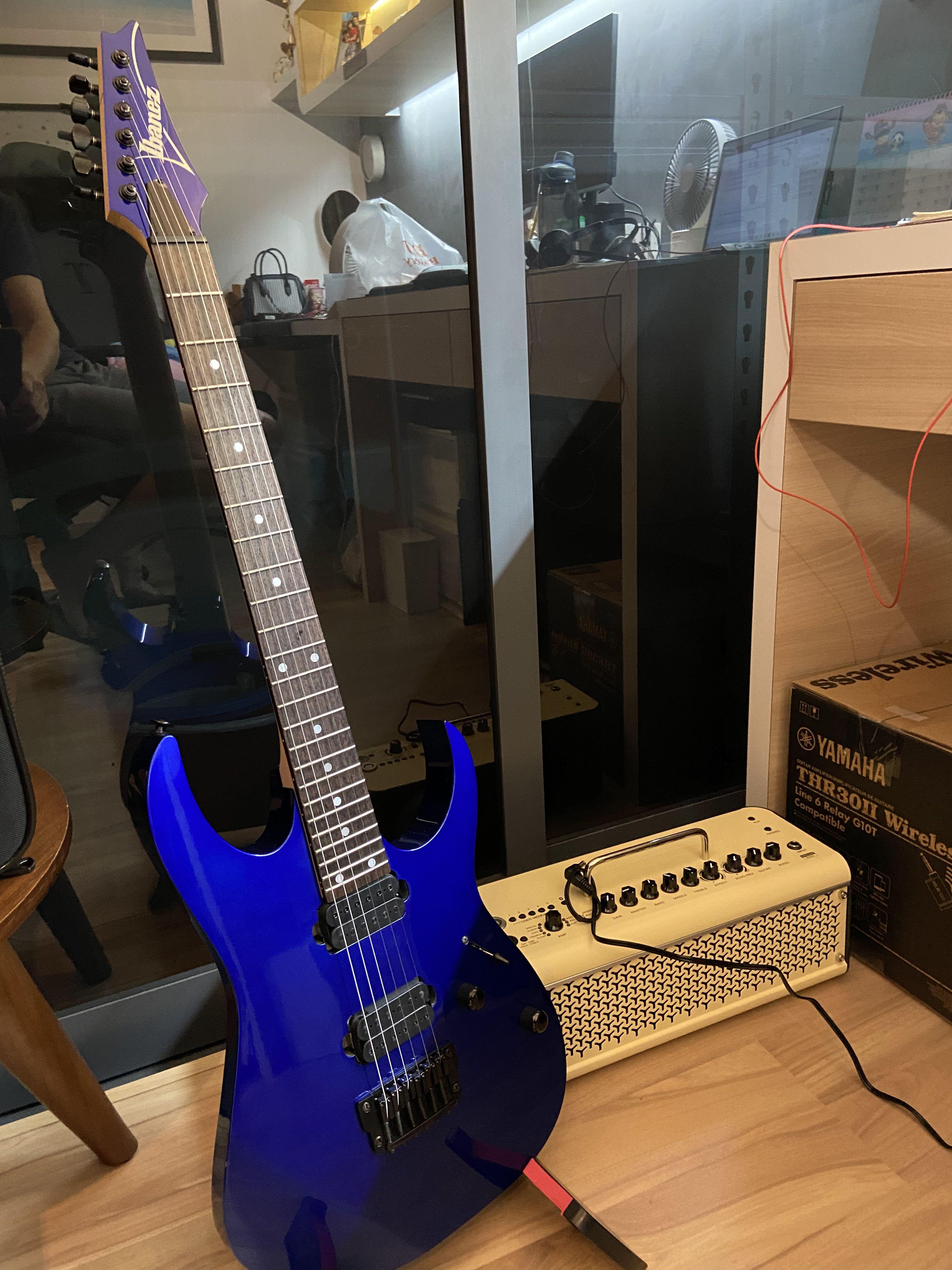 MIJ Ibanez RG521-JB Electric Guitar, Hobbies & Toys, Music & Media ...