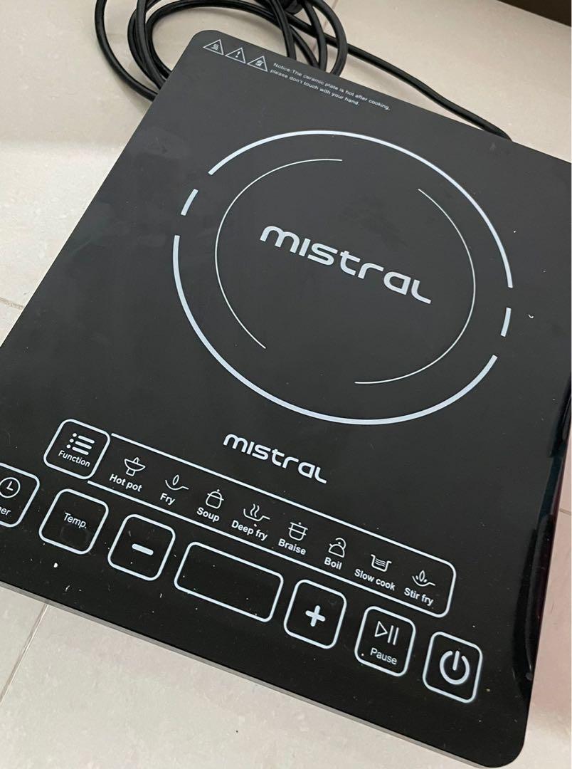 MISTRAL INDUCTION COOKER MIC20E (2000W), TV & Home Appliances, Kitchen ...