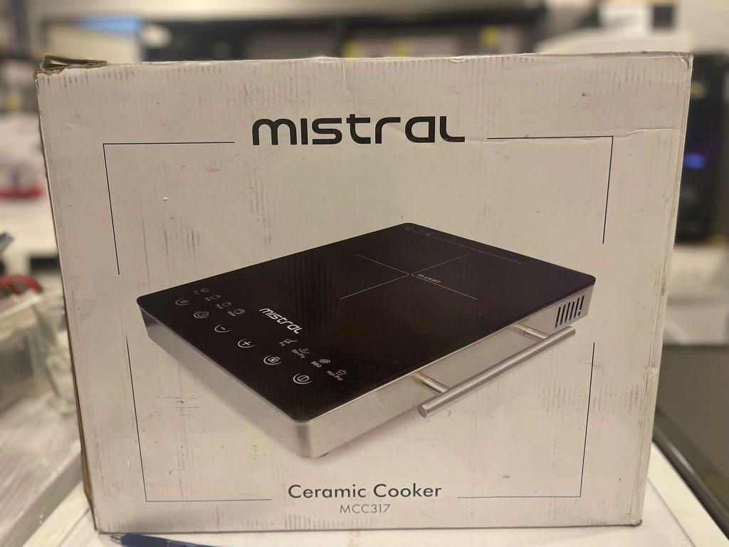 Mistral MCC317 Ceramic Cooker WITH GRILL PLATE 2000W Brand new/display ...