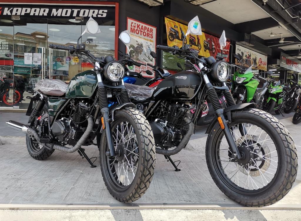 New Brixton Classic BX150 Fi Muka0 + Tunai RM300 ( Gentlement Cafe Racer Retro ), Motorbikes on ...