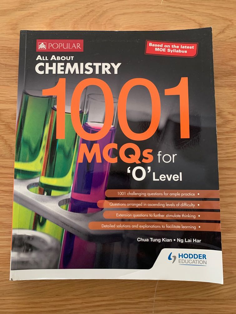 O Level Chemistry, Hobbies & Toys, Books & Magazines, Assessment Books ...