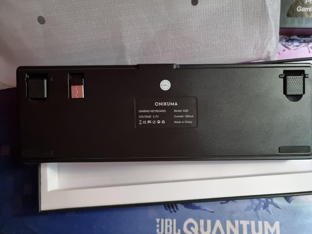 Onikuma G29 Professional Gaming Keyboard, Computers & Tech, Parts ...