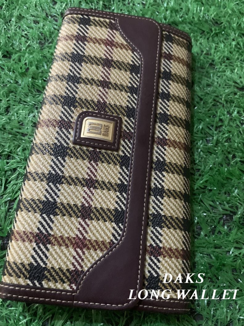 Original Daks trifold wallet, Women's Fashion, Bags & Wallets, Wallets ...