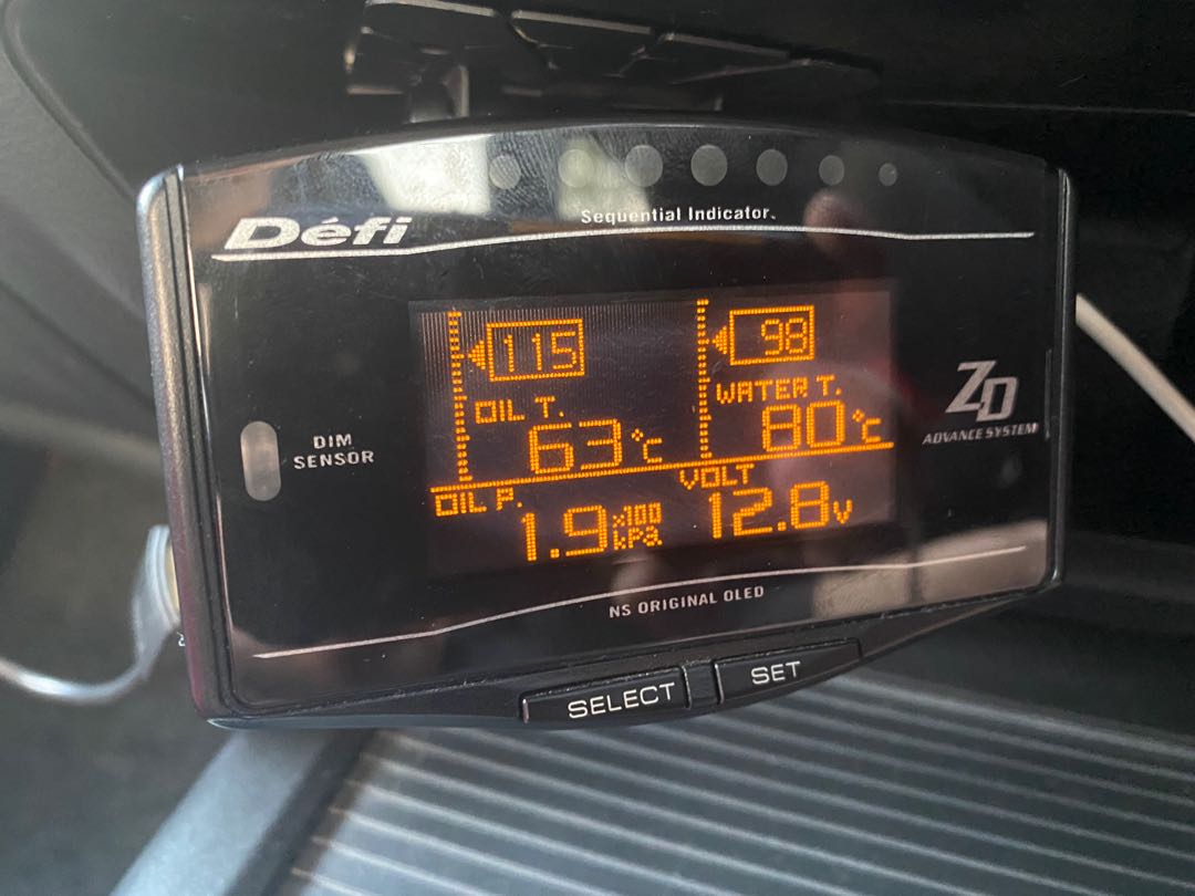 Original Defi ZD with sensors, Car Accessories, Accessories on Carousell