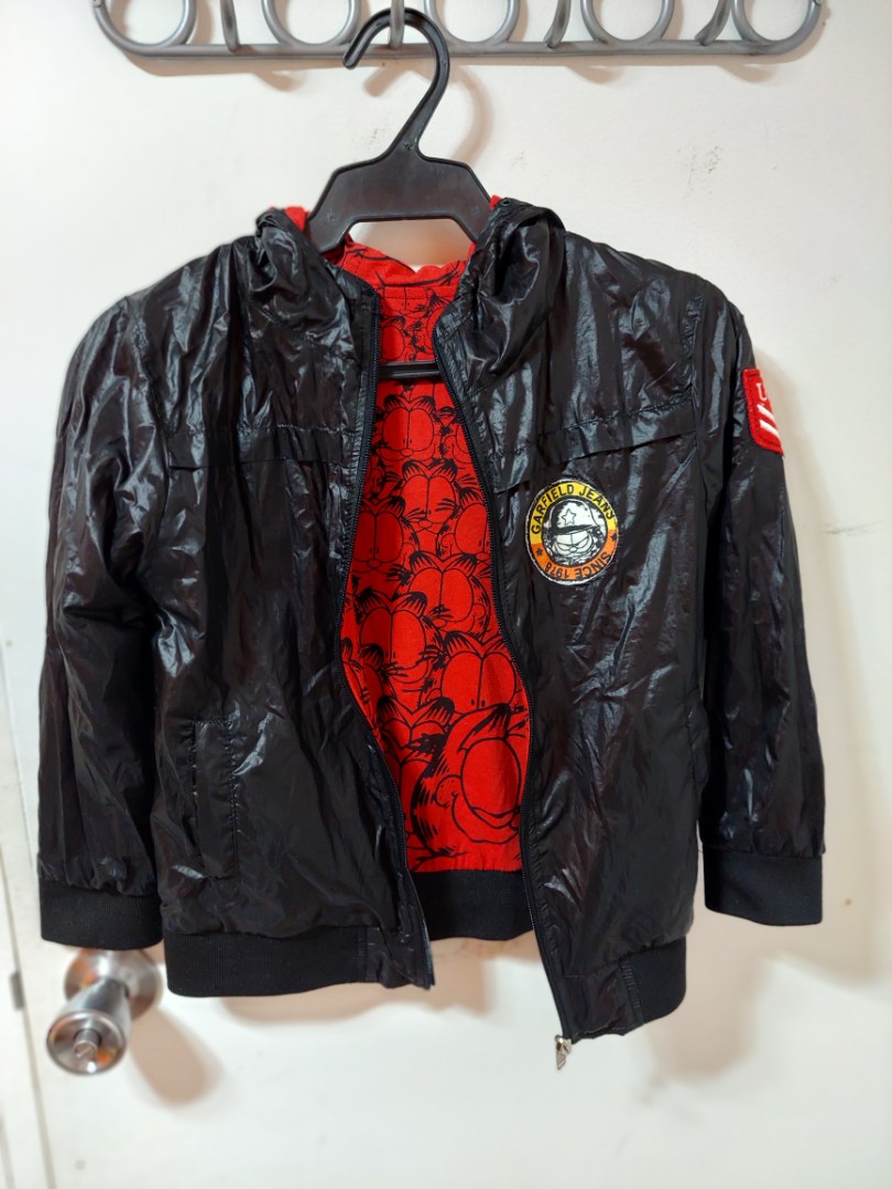 Original Reversible Garfield Jacket for toddler, Women's Fashion, Coats ...
