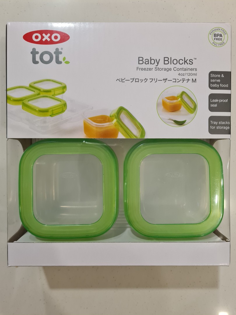 Oxo Tot Baby Blocks, Babies & Kids, Nursing & Feeding, Weaning ...