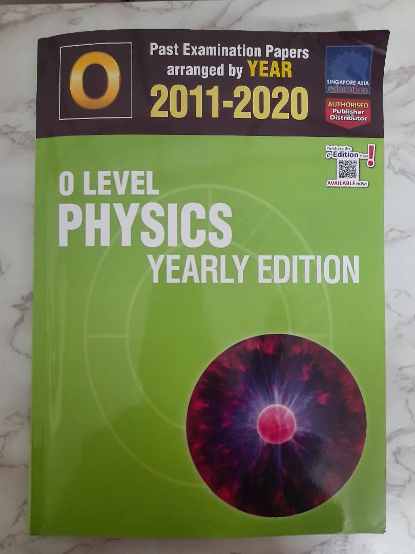 Physics O level past year papers, Hobbies & Toys, Books & Magazines ...