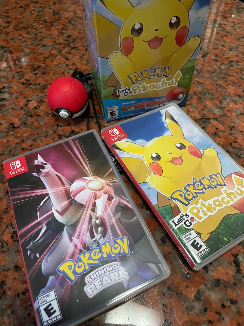 Pokémon switch bundle, Video Gaming, Video Games, Nintendo on Carousell