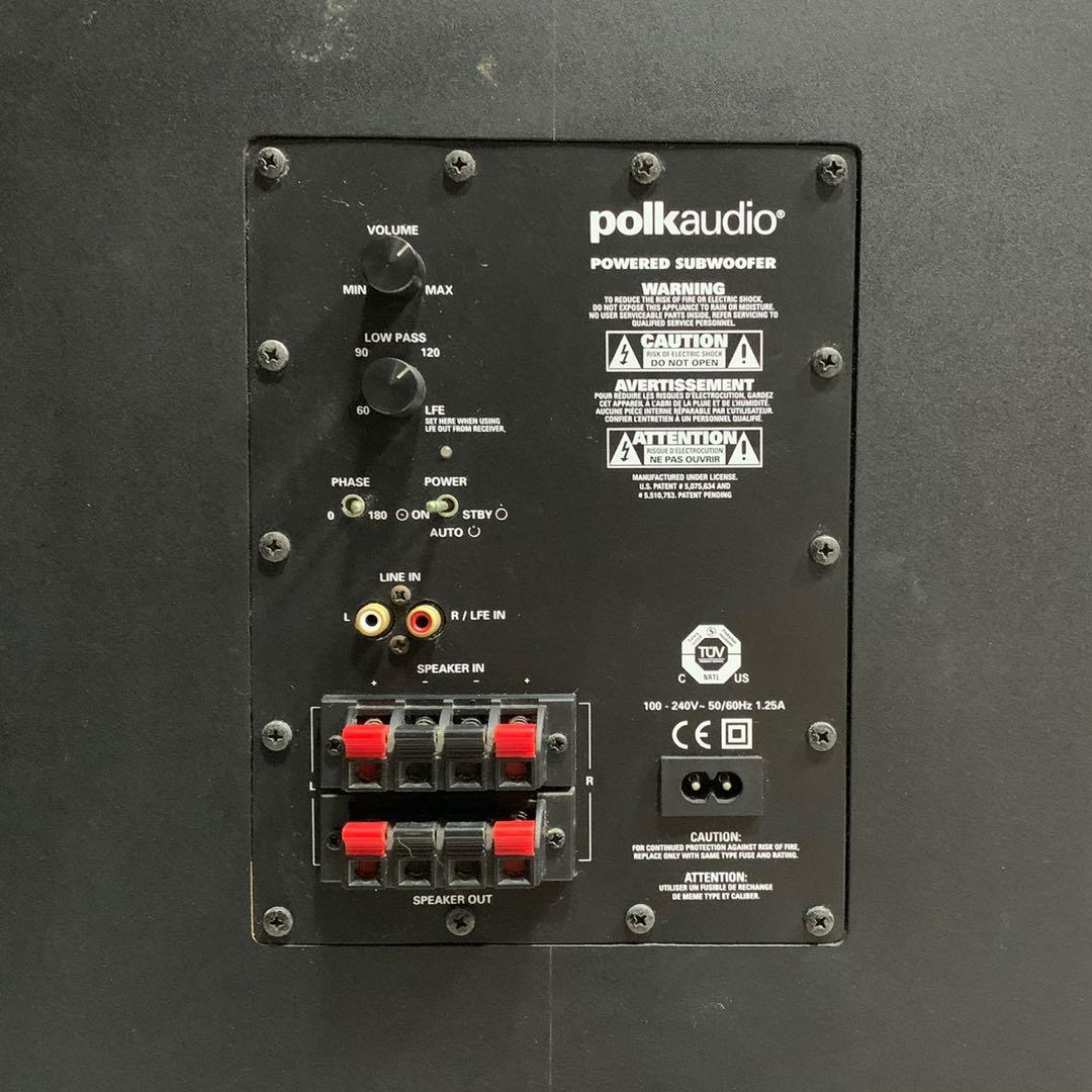 Polk Audio PSW 110 subwoofer, Audio, Soundbars, Speakers & Amplifiers ...