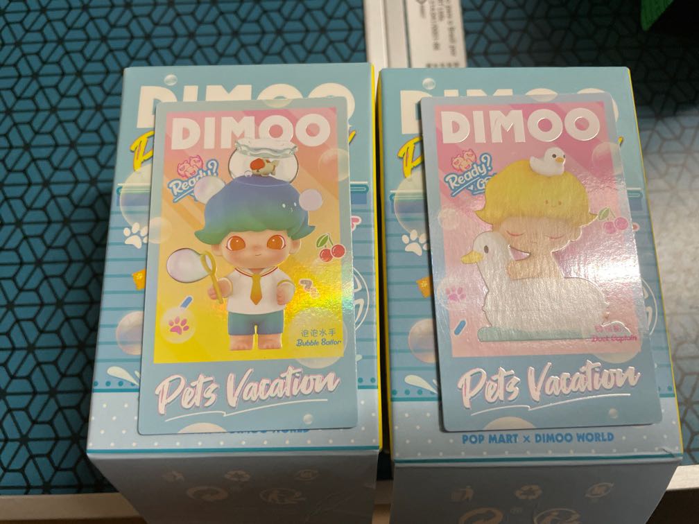 POPMART DIMOO PET VACATIONS, Hobbies & Toys, Toys & Games on Carousell