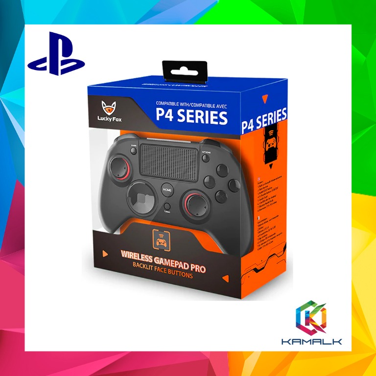 PS4 Wireless Gamepad Pro Lucky Fox Controller - out of stock, Video ...