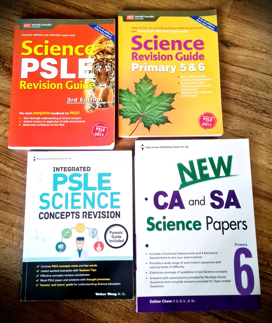 PSLE SCIENCE GUIDE BOOKS & REVISIONS, Hobbies & Toys, Books & Magazines ...