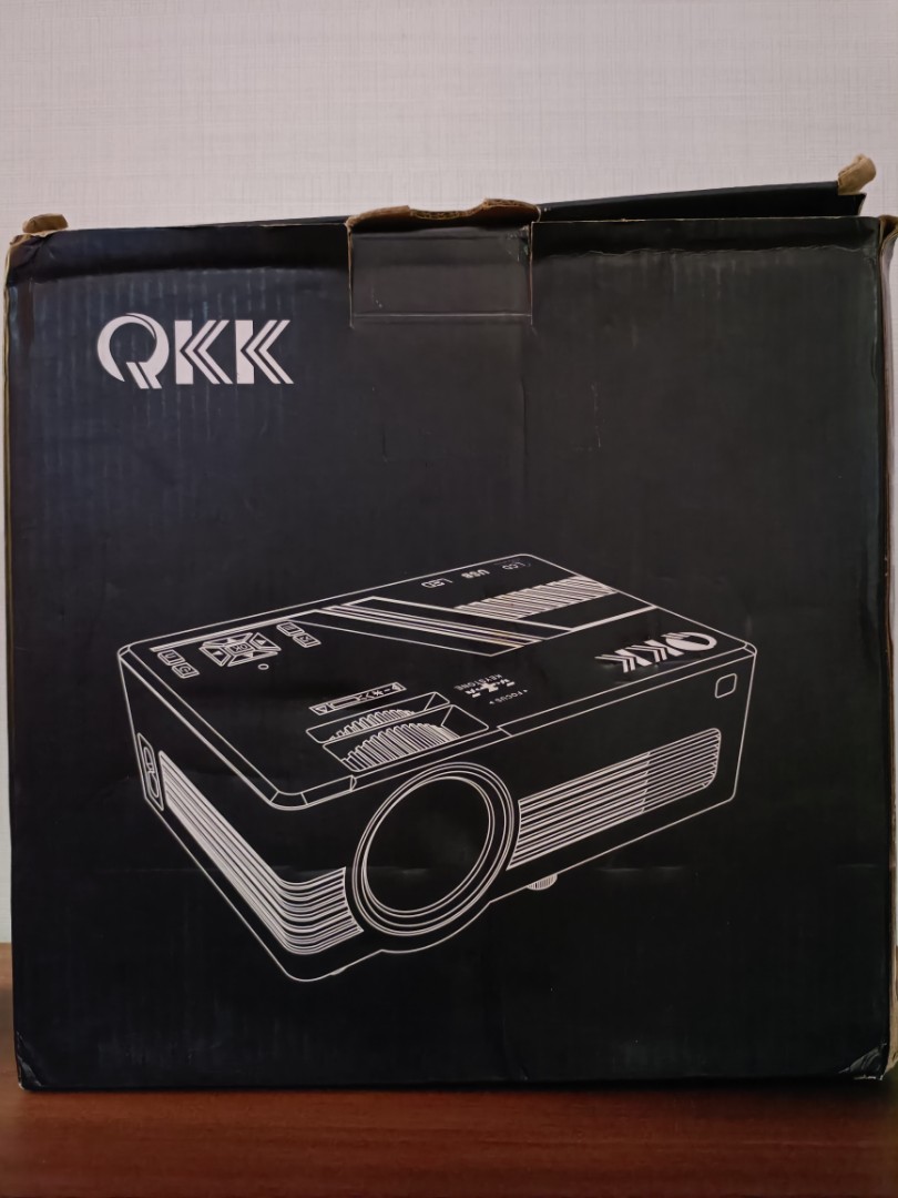 Qkk wifi projector, TV & Home Appliances, TV & Entertainment ...
