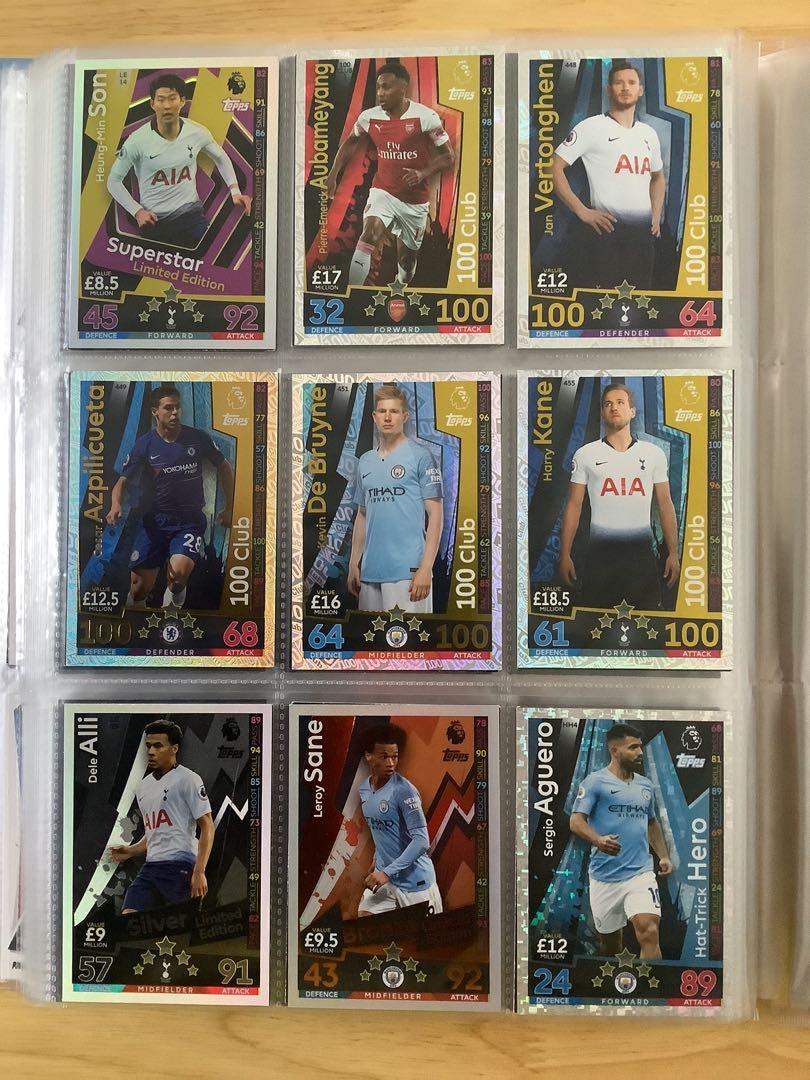 RARE Match Attax 18/19 Cards, Hobbies & Toys, Toys & Games on Carousell